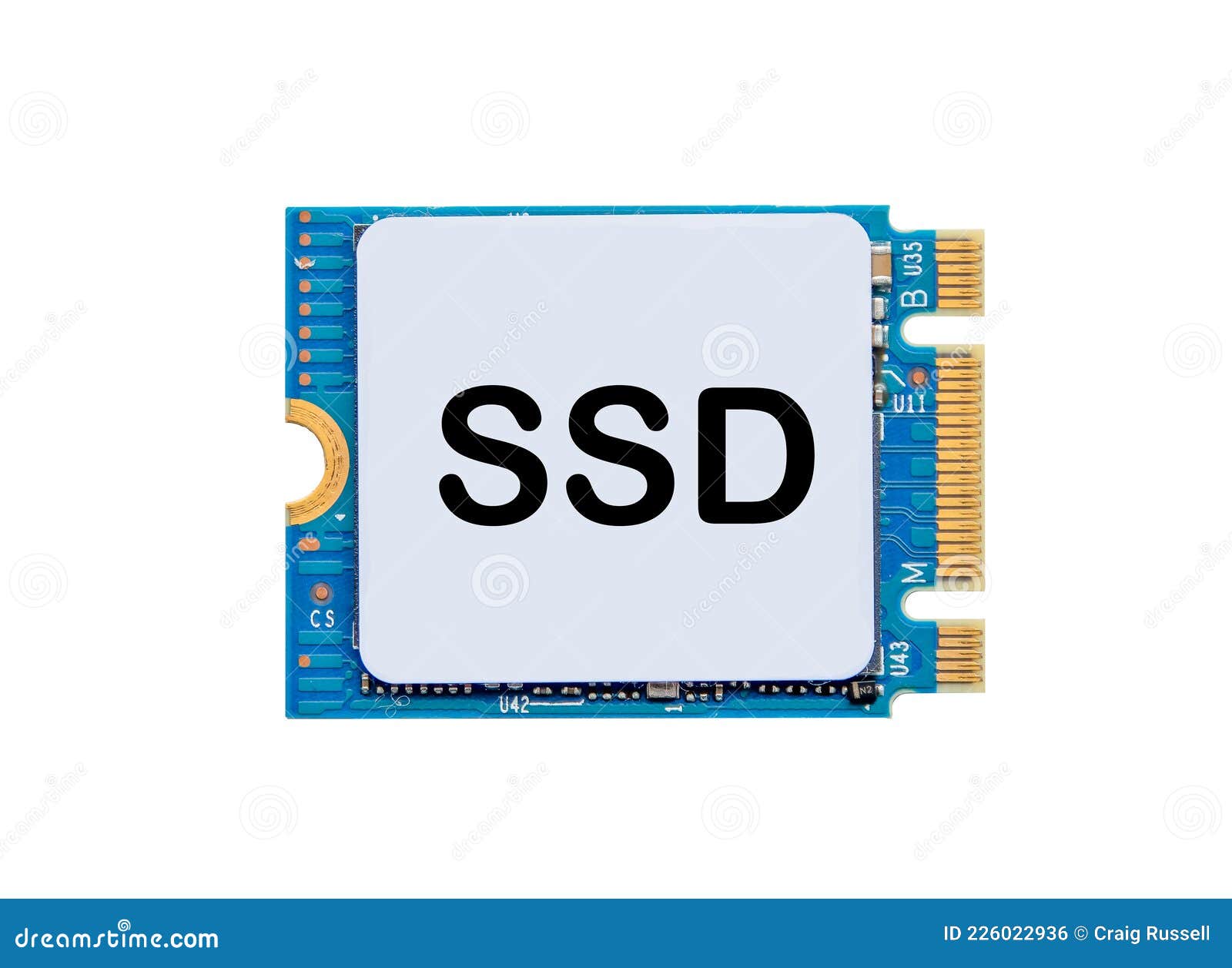 NVMe SSD hard drive stock photo. Image of equipment - 226022936