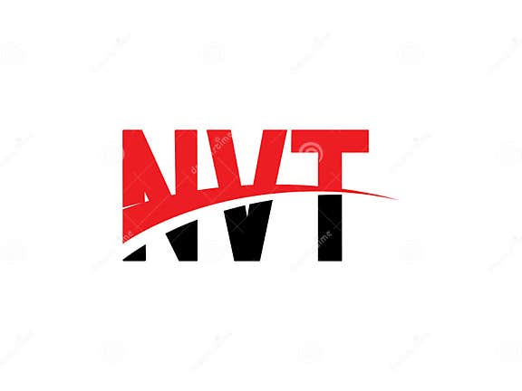 NVT Letter Initial Logo Design Vector Illustration Stock Vector ...