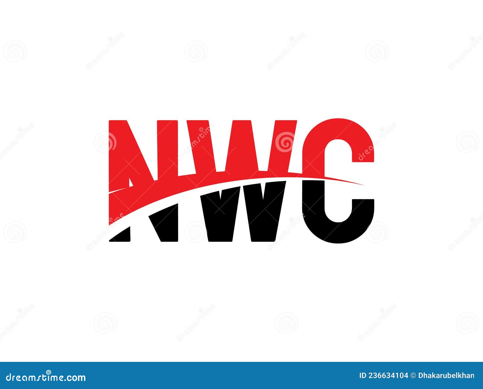 Nwc Letter Initial Logo Design Vector Illustration Stock Vector Illustration Of Mark Alphabet