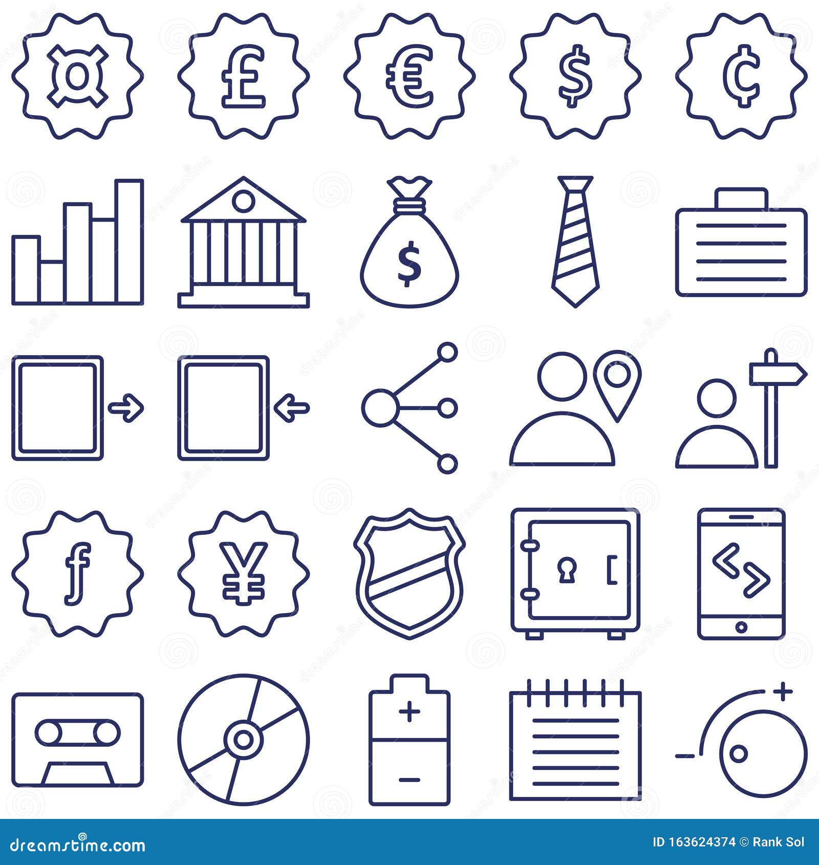 Web and User Interface Isolated Vector Icon that Can Easily Modify or Edit Stock Vector ...