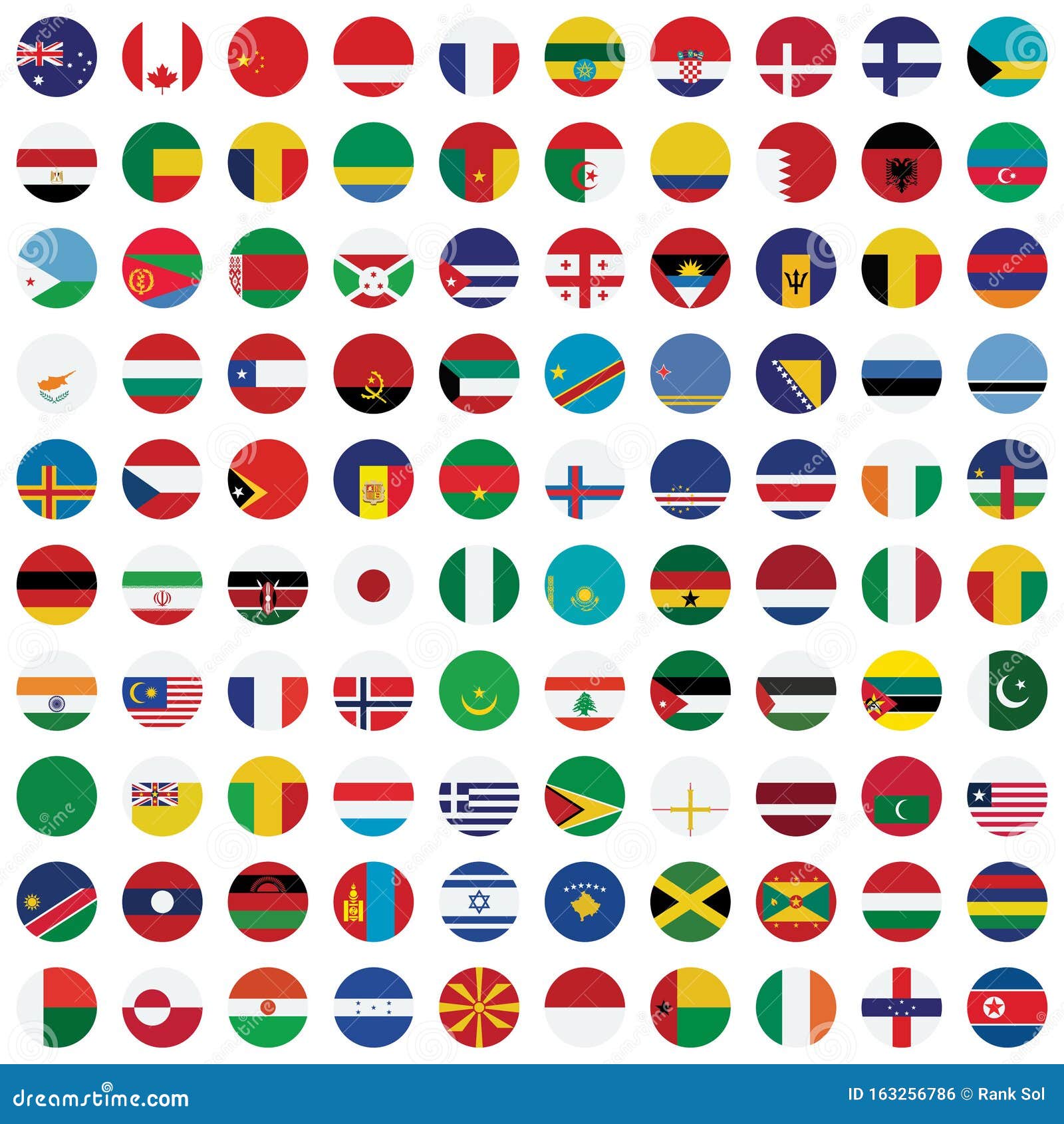 World Flag Isolated Vector Illustration Set Every Single Flag You Can ... World Flag Isolated Vector Illustration Set Every Single Flag You Can ...