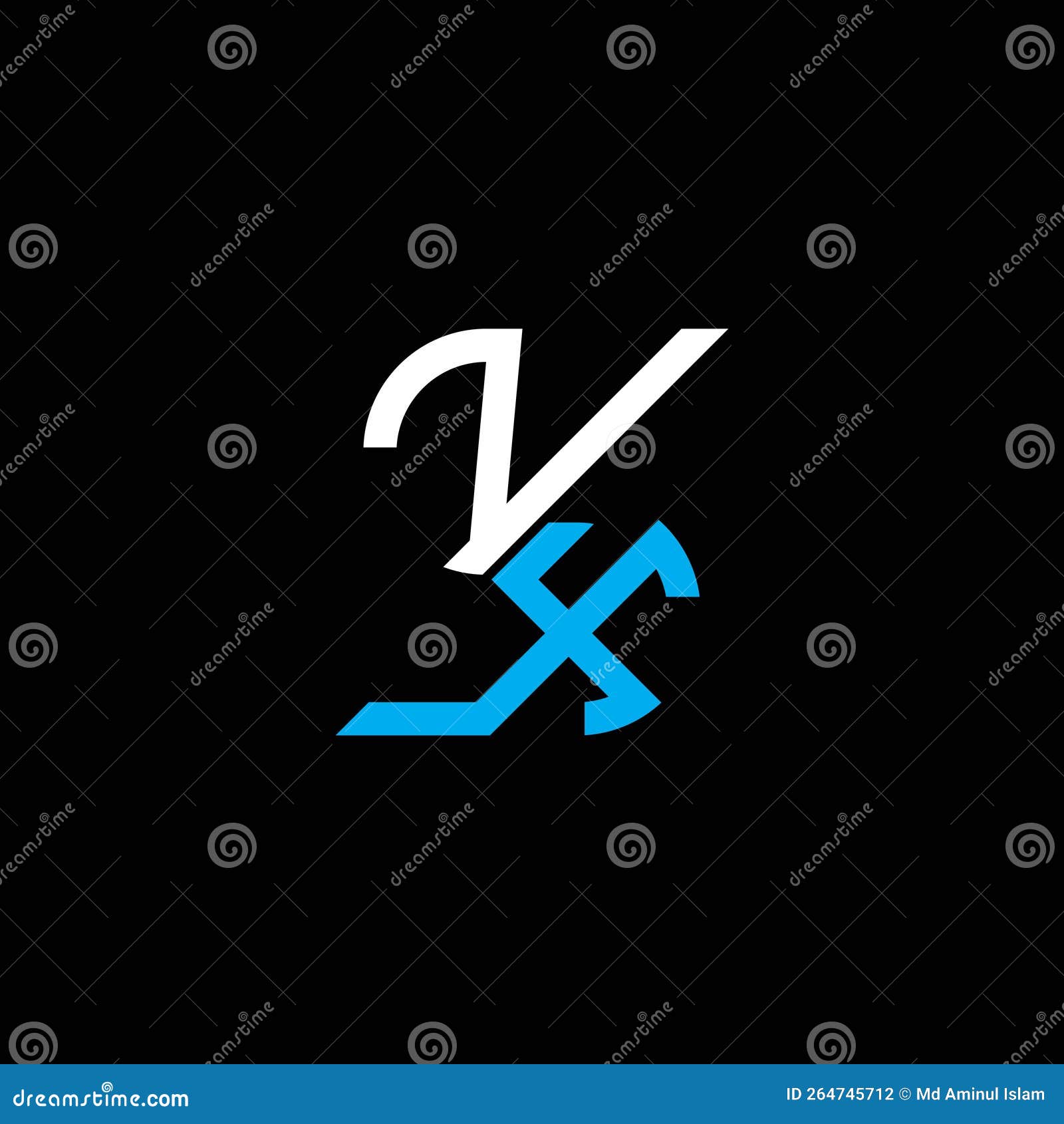 NX Letter Logo Creative Design with Vector Graphic, Stock Vector ...