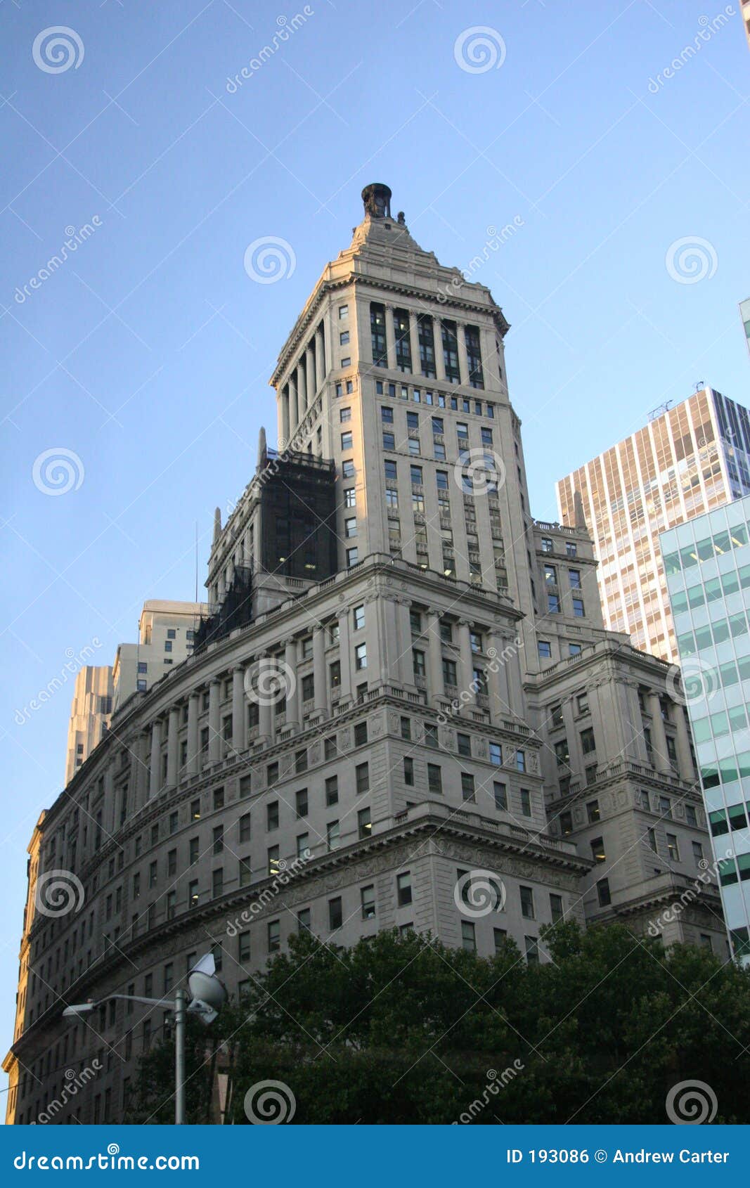 NY City Building stock photo. Image of apple, york, skyline - 193086