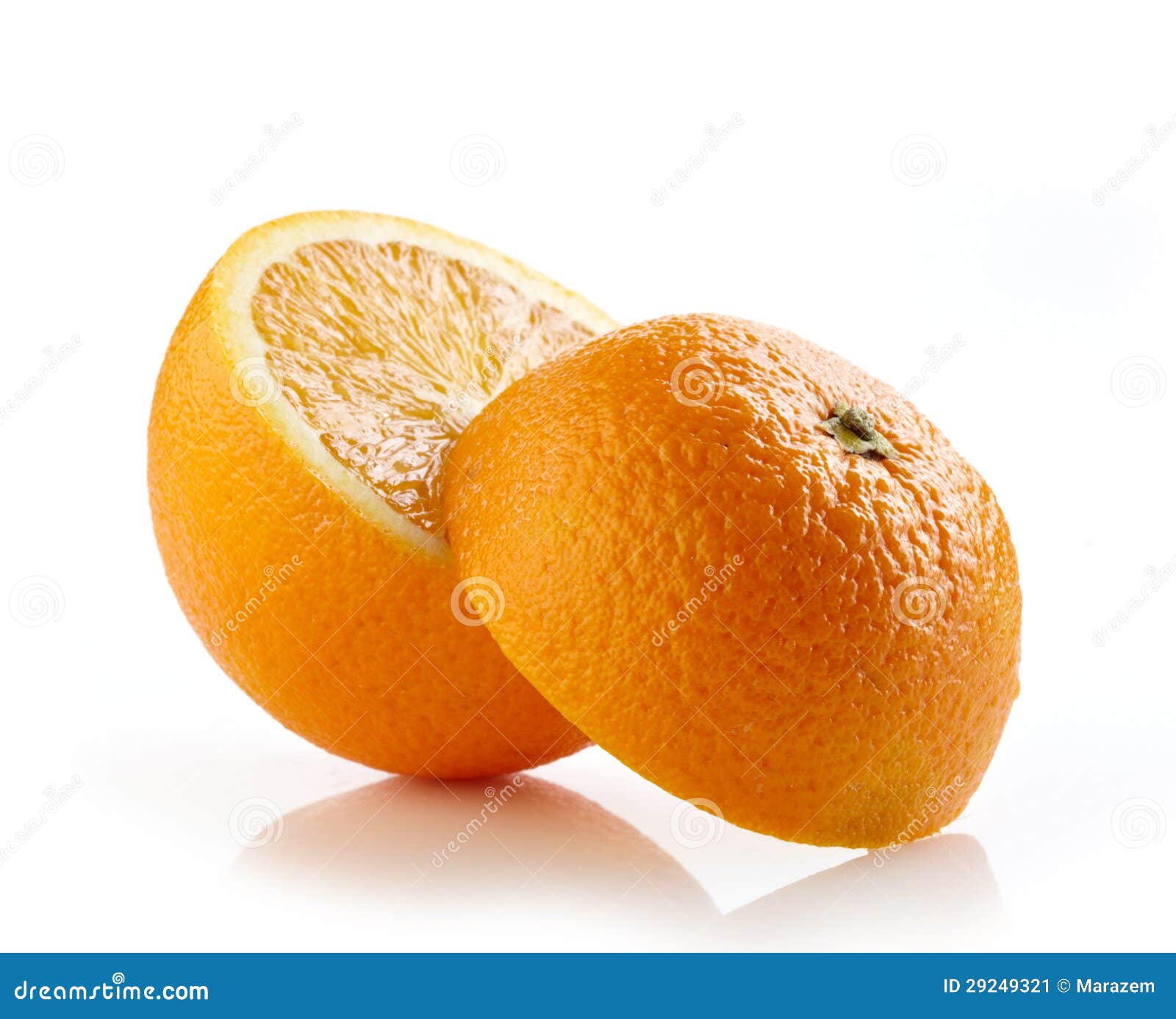 Ny halv apelsin fotografering för bildbyråer. Bild av banta - 29249321