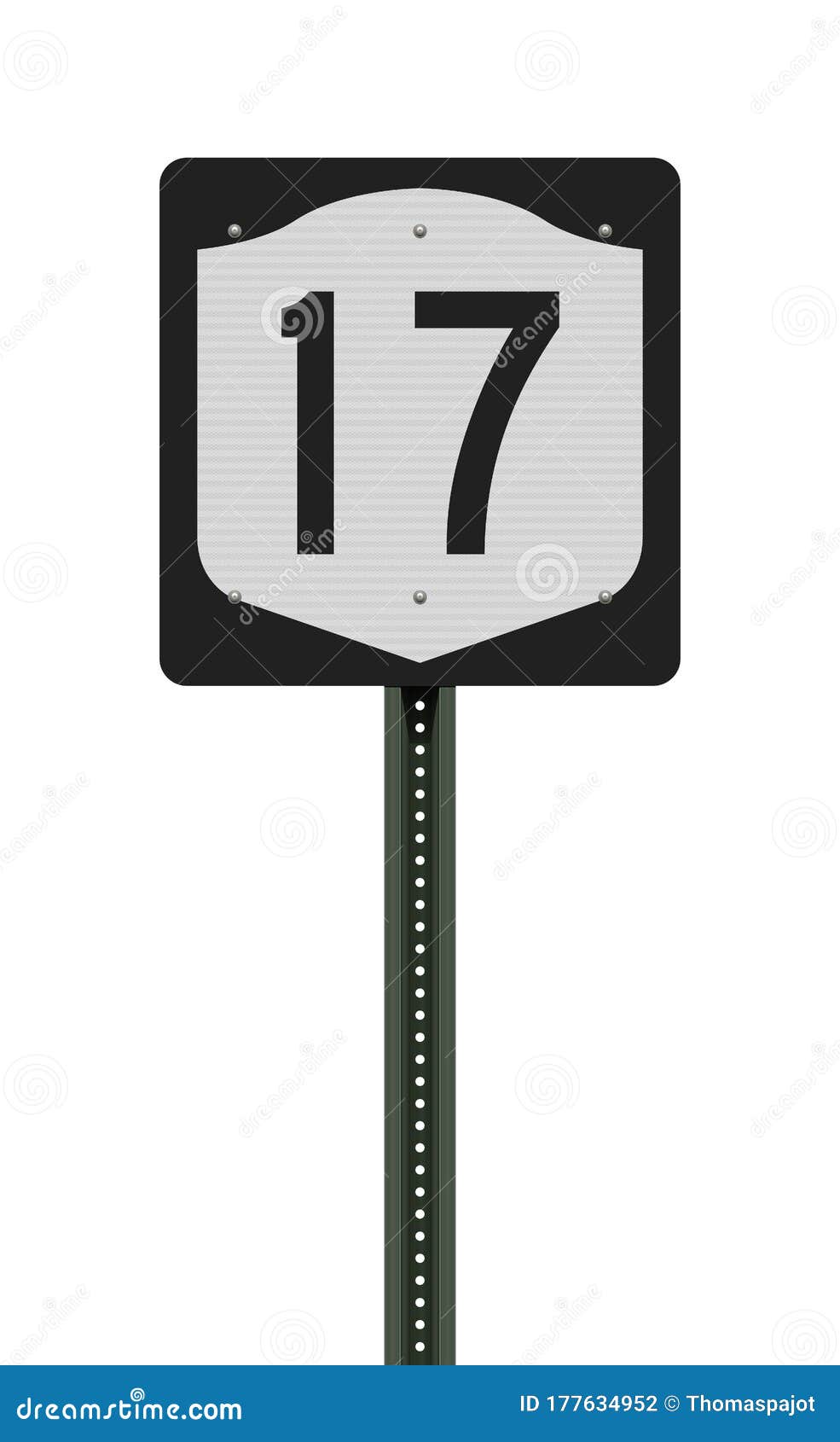 New York State Highway Road Sign Stock Vector - Illustration of highway ...