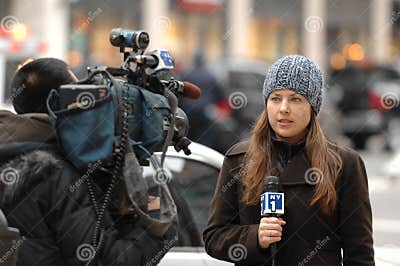 NY1 Reporter editorial stock image. Image of gear, journalist - 22915584