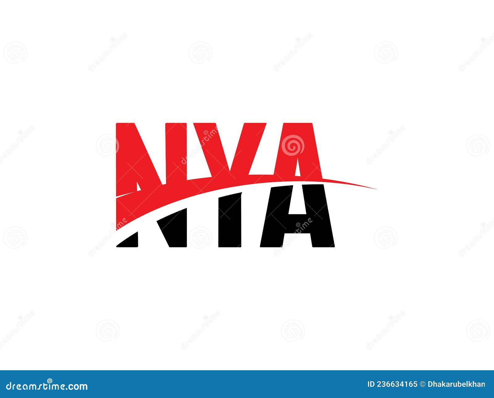 NYA Letter Initial Logo Design Vector Illustration Stock Vector ...