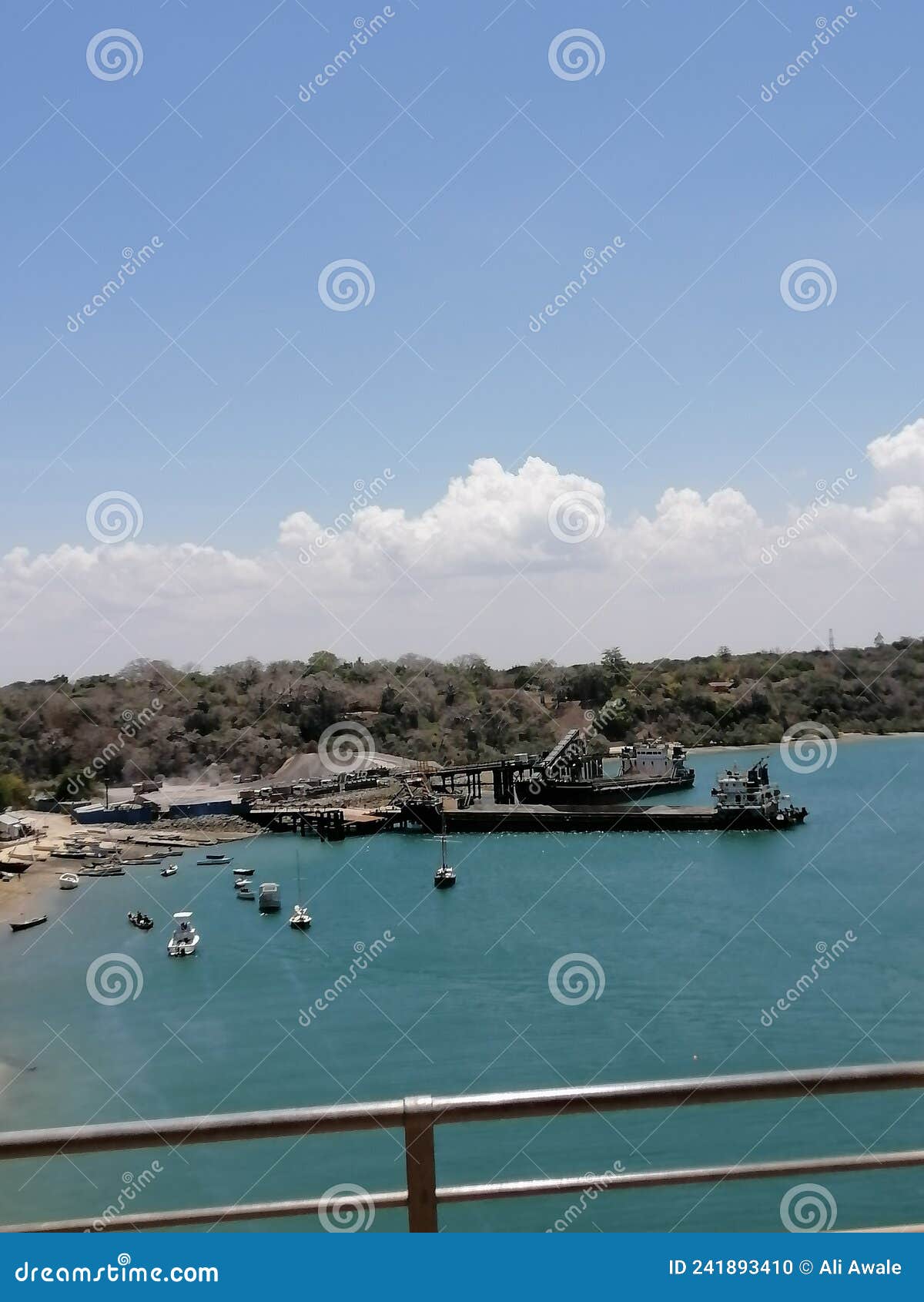 Nyali Bridge Mombasa Kenya stock photo. Image of watercraft - 241893410