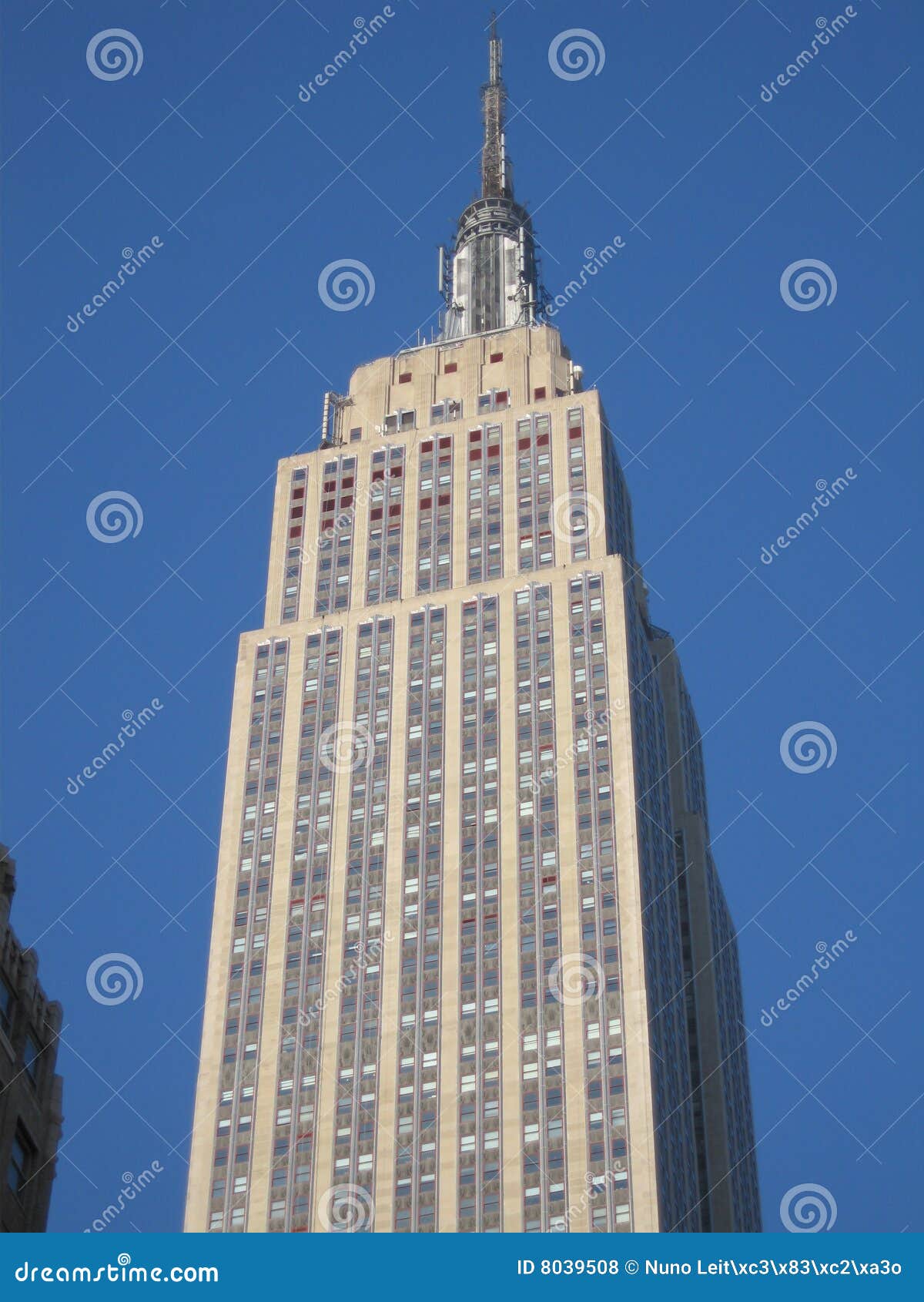 NYC building sky scrapper editorial stock photo. Image of highrises ...