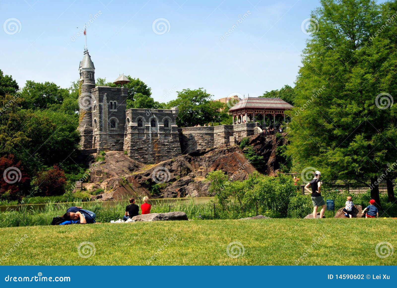 NYC: Central Park S Belvedere Castle Editorial Photography - Image of ...