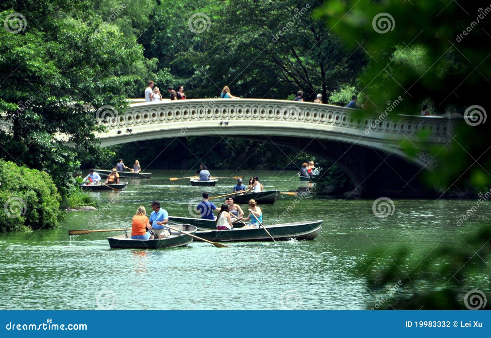 NYC: Central Park S Boating Lake Editorial Photography - Image of ...