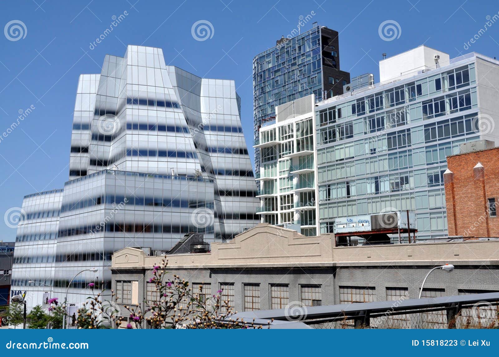 NYC: Frank Gehry S IAC Building Editorial Stock Photo - Image of york ...