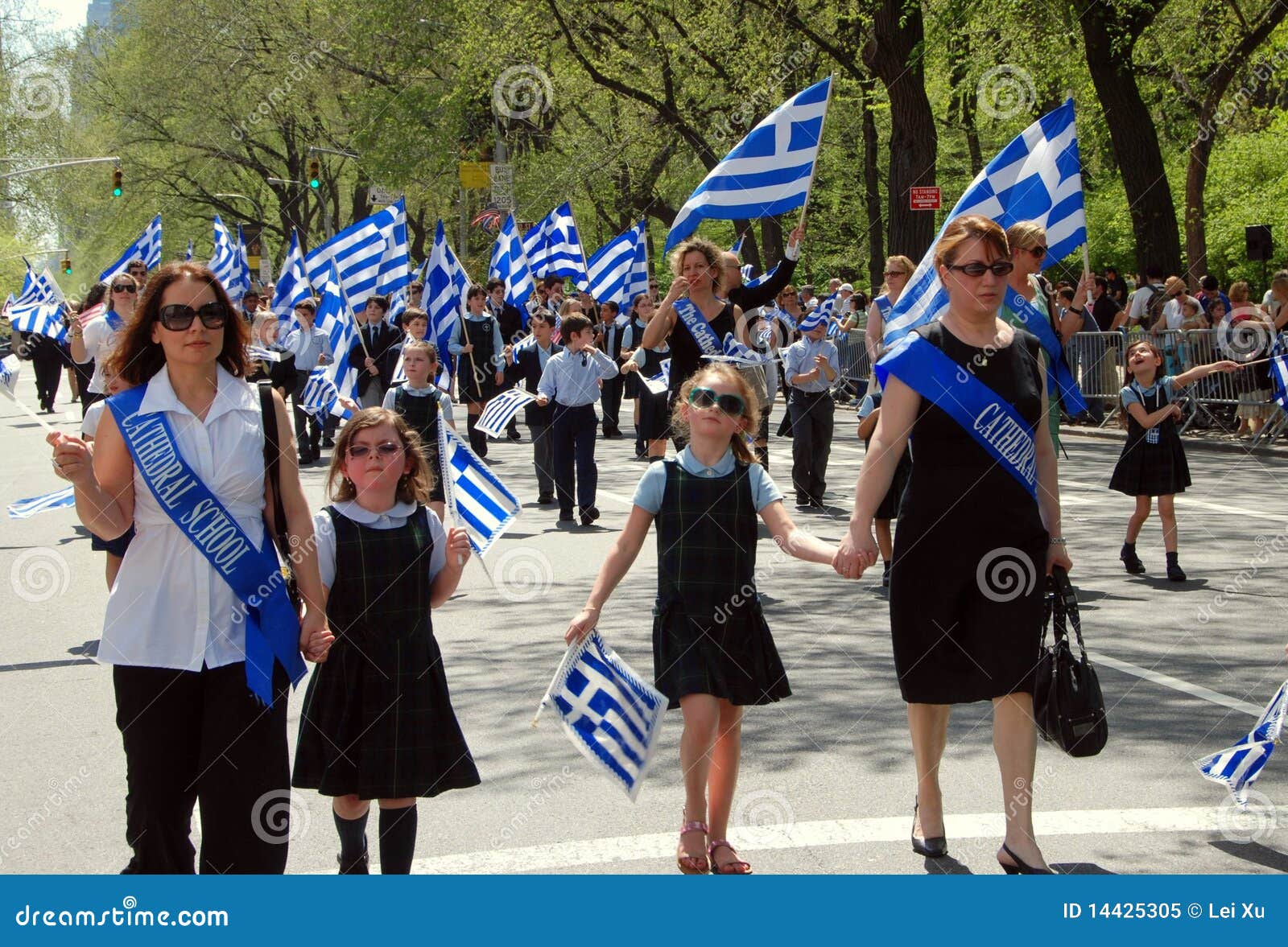 NYC: Greek Independence Day Parade Editorial Image - Image of annual ...