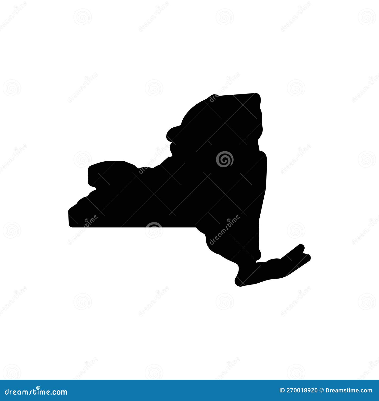 Black Solid Icon for Nyc, Map and Region Stock Vector - Illustration of ...