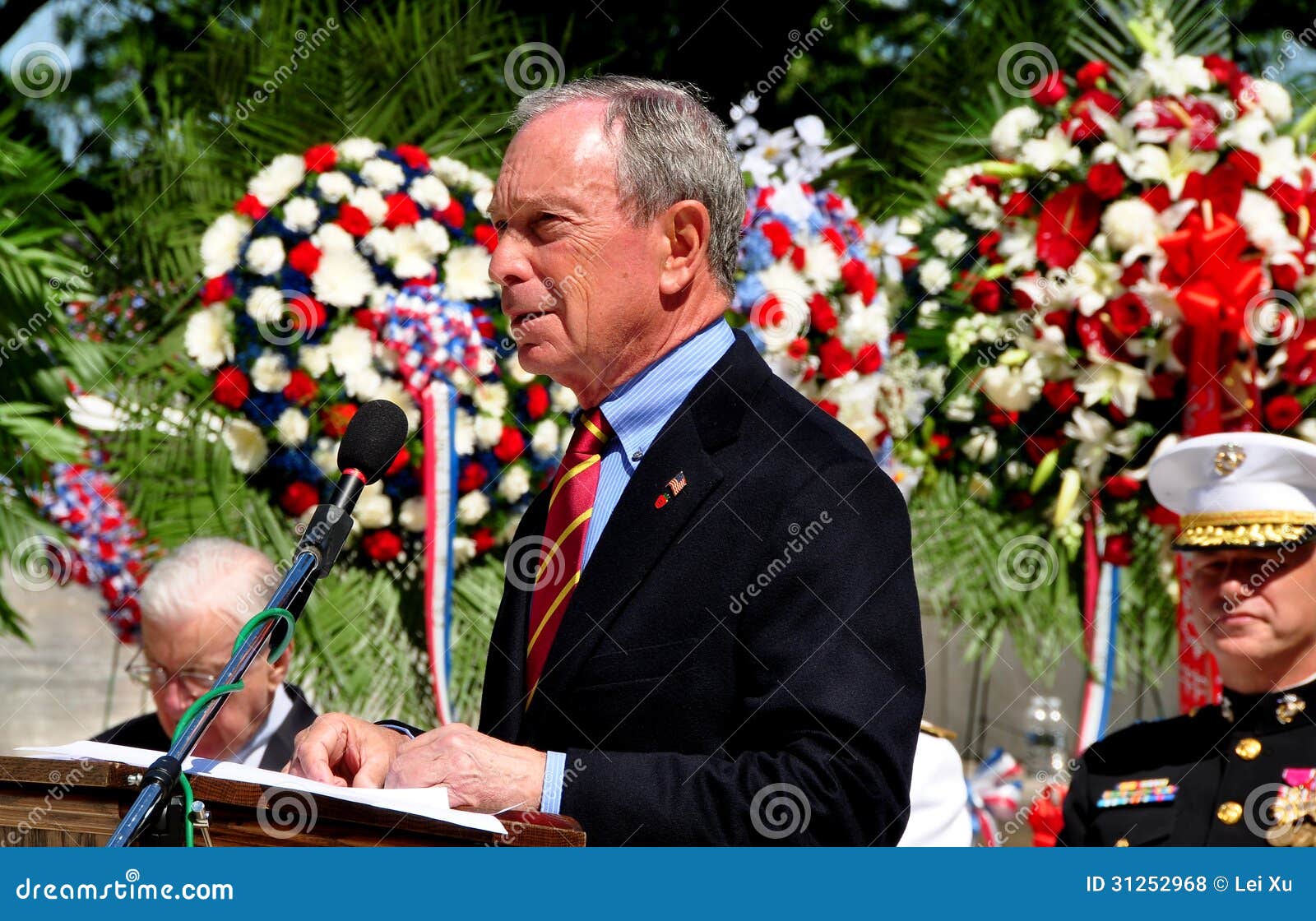 NYC Mayor Michael R. Bloomberg Zdjęcie Stock Editorial - Obraz złożonej ...