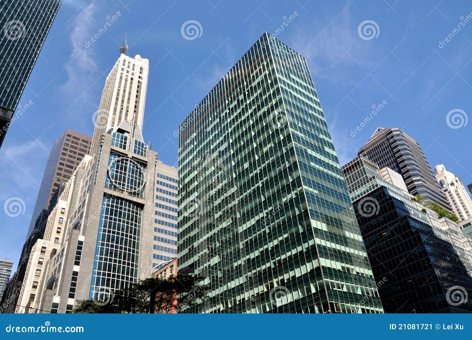 NYC: Park Avenue Corporate Towers Editorial Photo - Image of modern ...