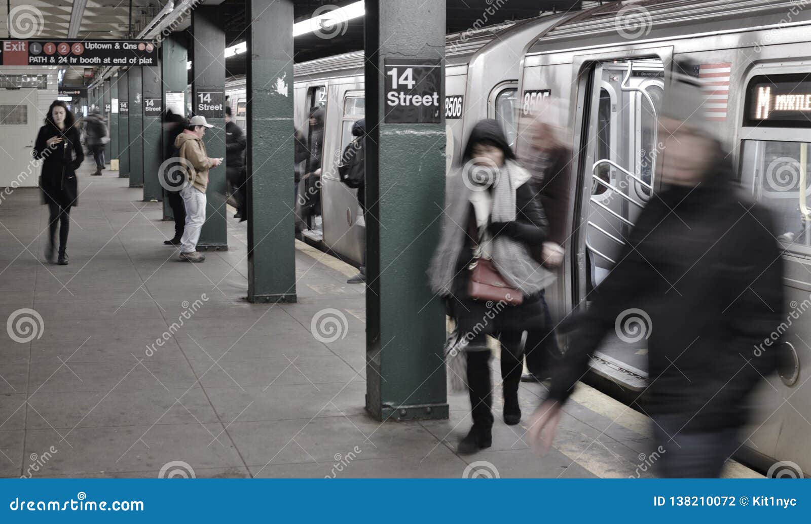 People Exiting A Water Taxi From Lake Ontario To The Toronto Islands ...