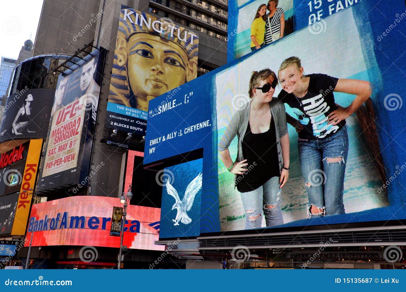 NYC: Times Square Billboards Editorial Photography - Image of york ...