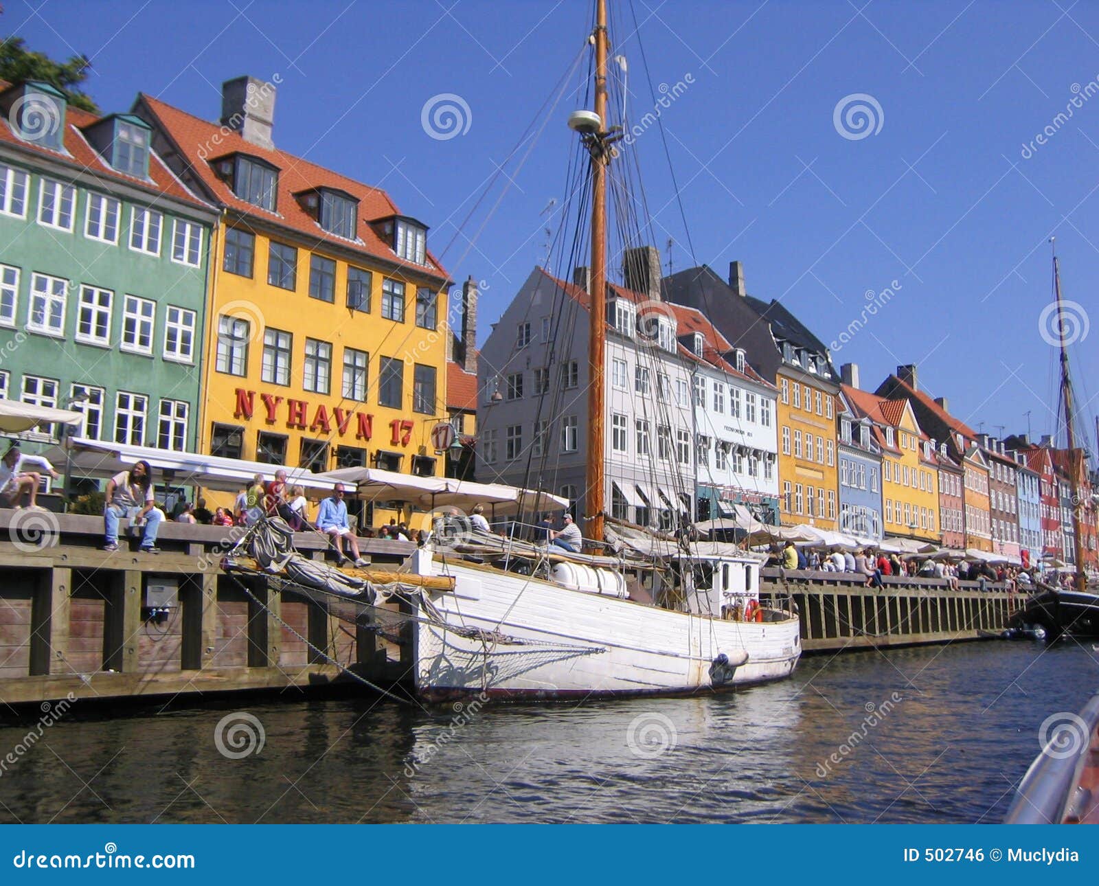Nyhavn Copenhagen editorial photo. Image of denmark, windows - 502746