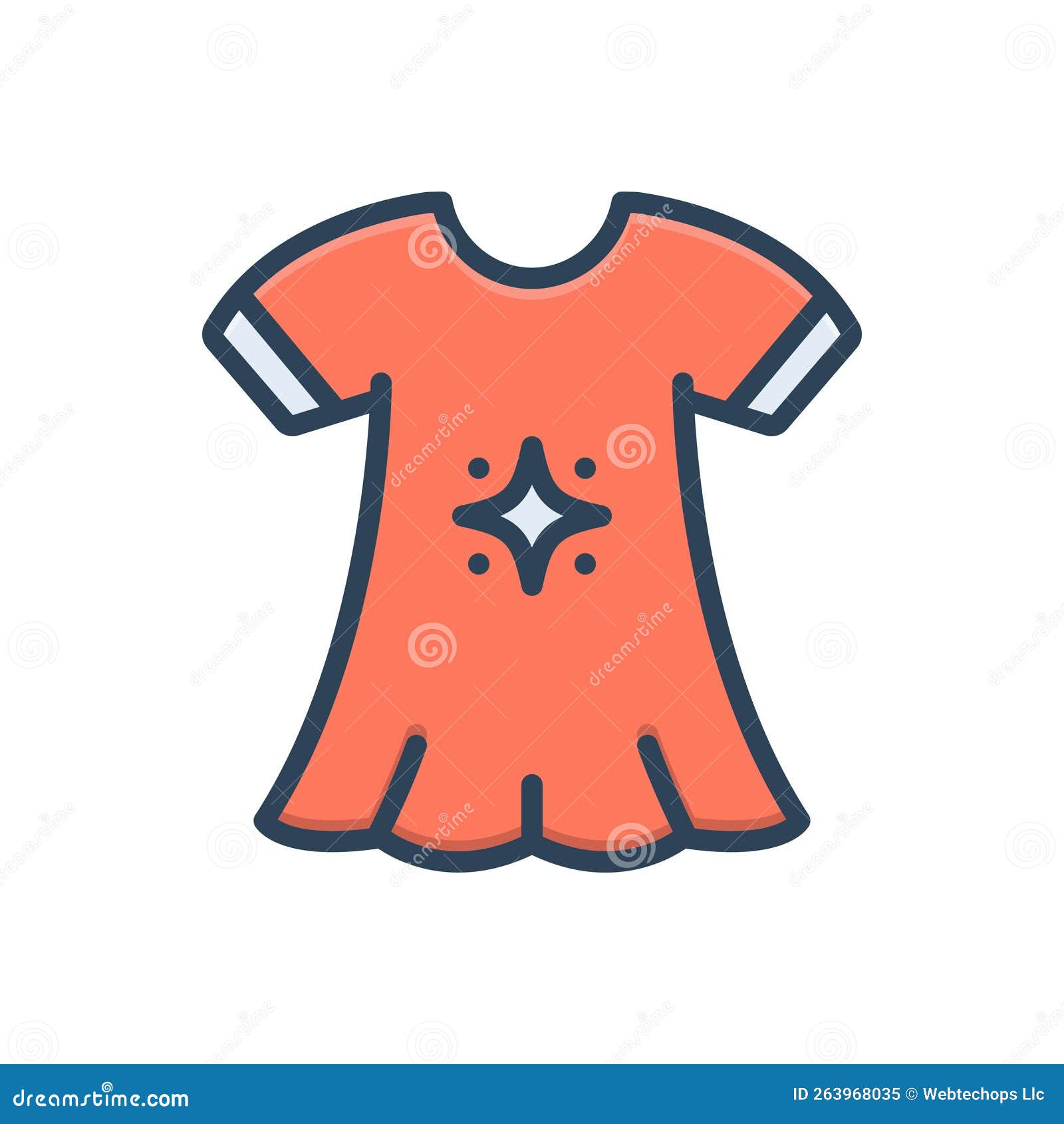 Color Illustration Icon for Nylon, Material and Clothes Stock ...