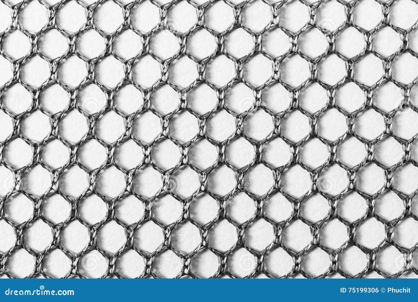 The Nylon Net Texture Background in Back and White Stock Photo - Image ...