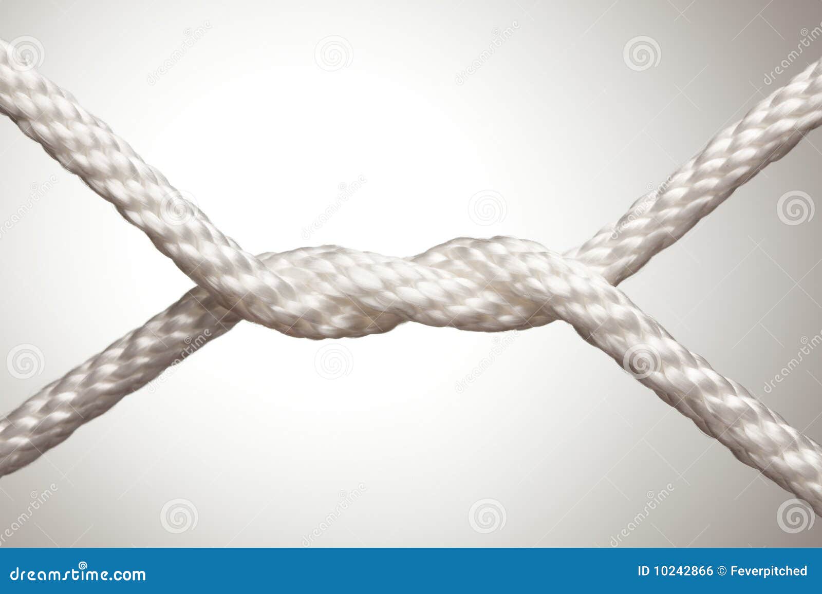 Nylon Rope Knot stock photo. Image of close, protection - 10242866