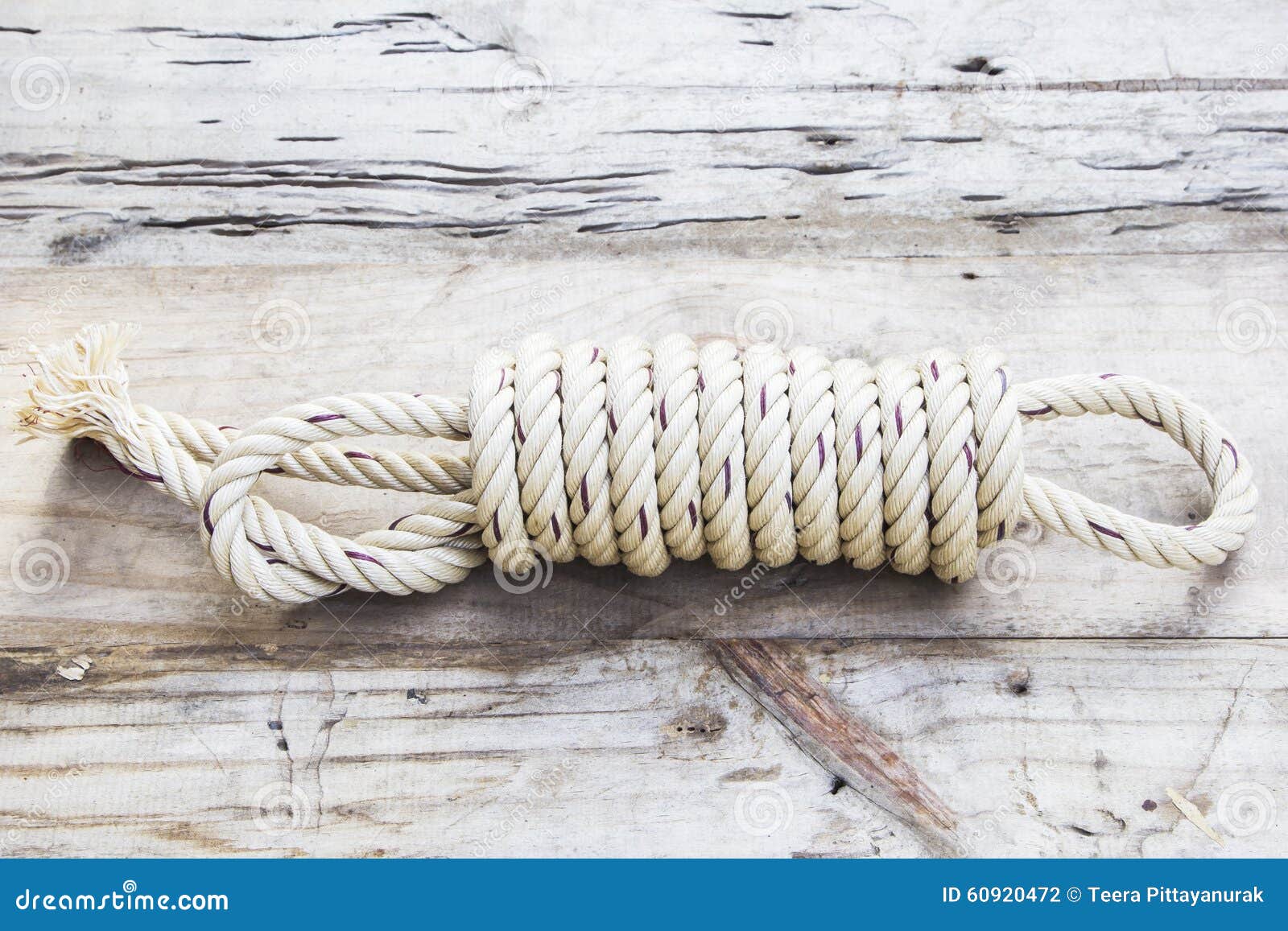 Nylon rope light brown stock photo. Image of circle, simplicity - 60920472