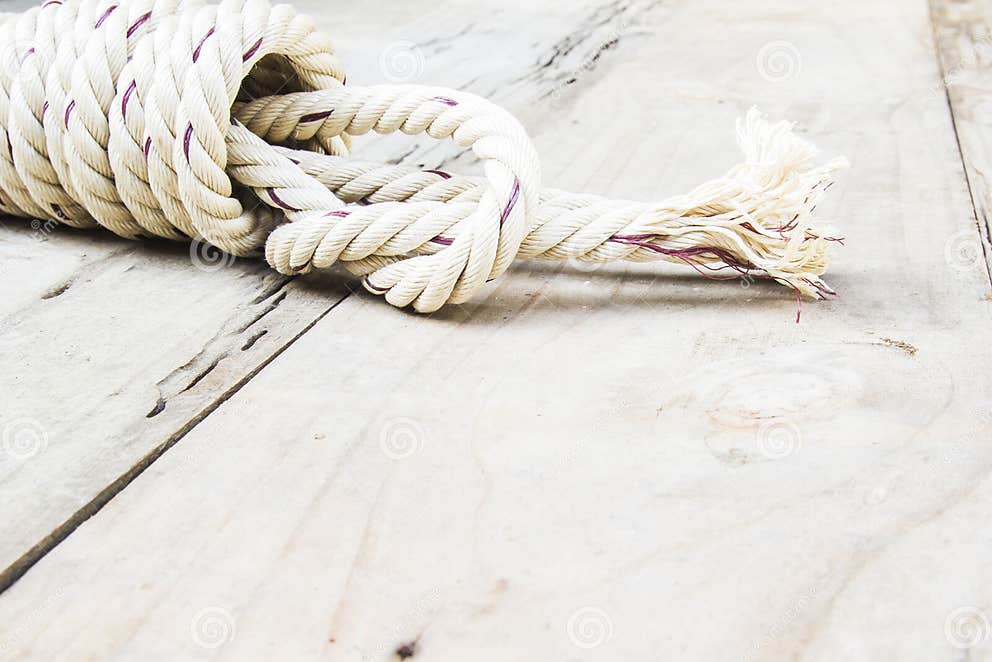 Nylon rope light brown stock photo. Image of sports, lashing - 60929226