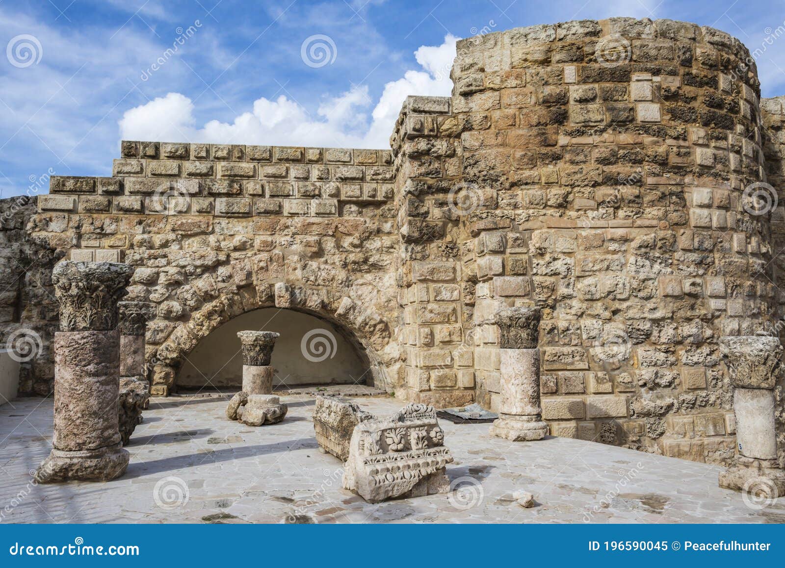The Nymphaeum , Amman, Jordan Stock Image | CartoonDealer.com #25620457
