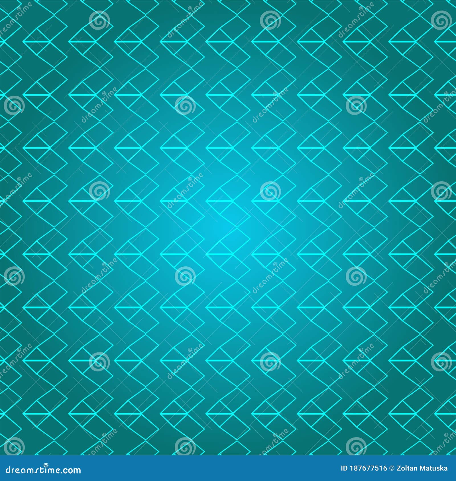 Art Abstract Blue Color Geometric Pattern, Triangle Shape Repeating ...