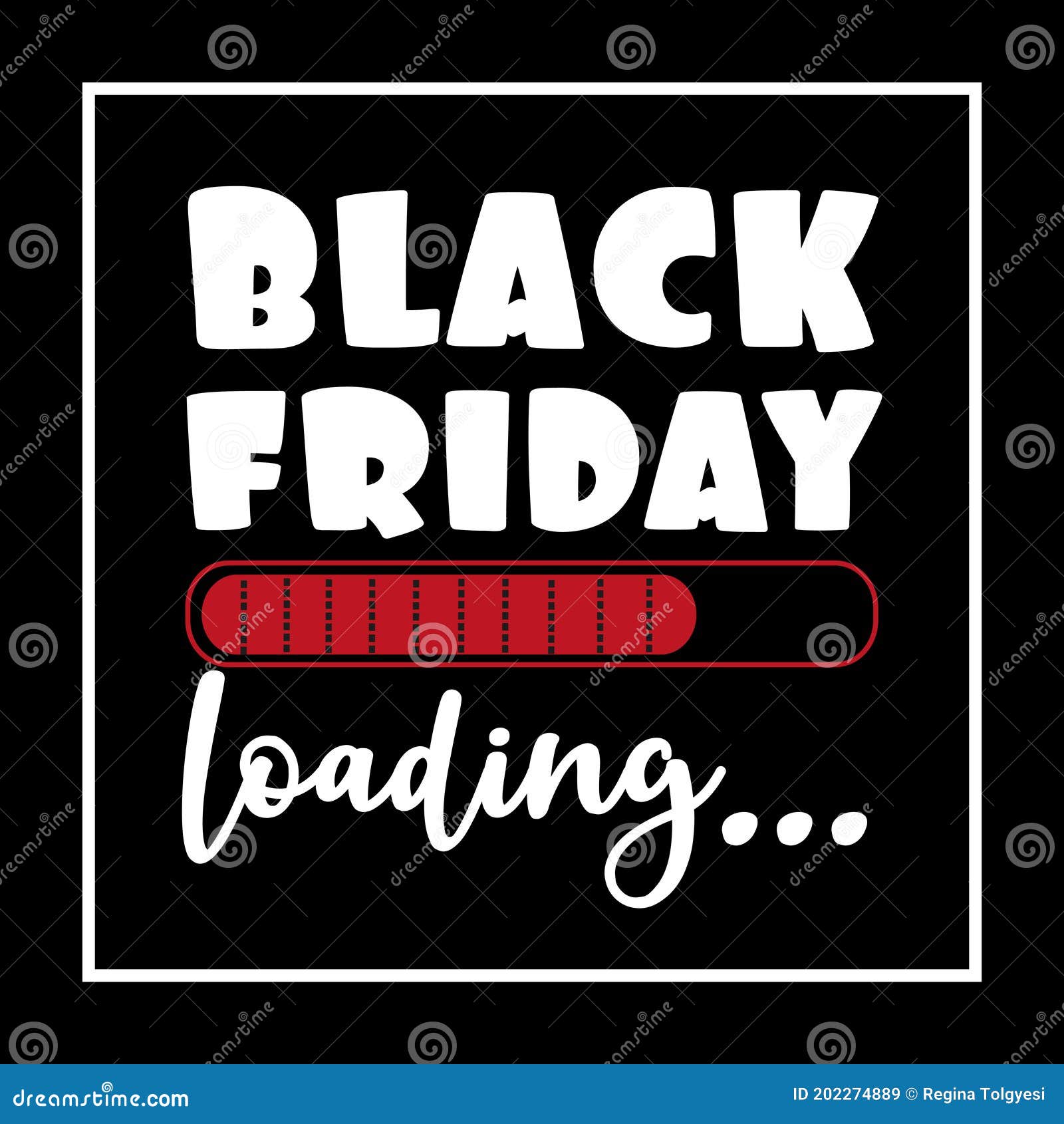 Black Friday Loading... - Progress Loading Bar Stock Vector ...