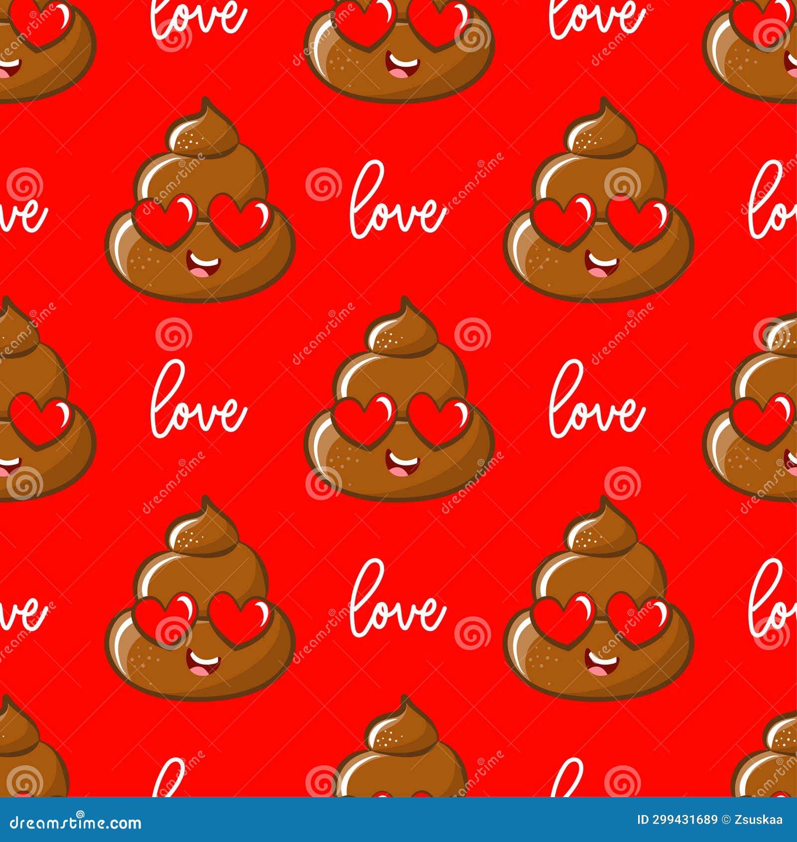 Poop Hand Lettering In Doodle Cartoon Style Isolated On White ...