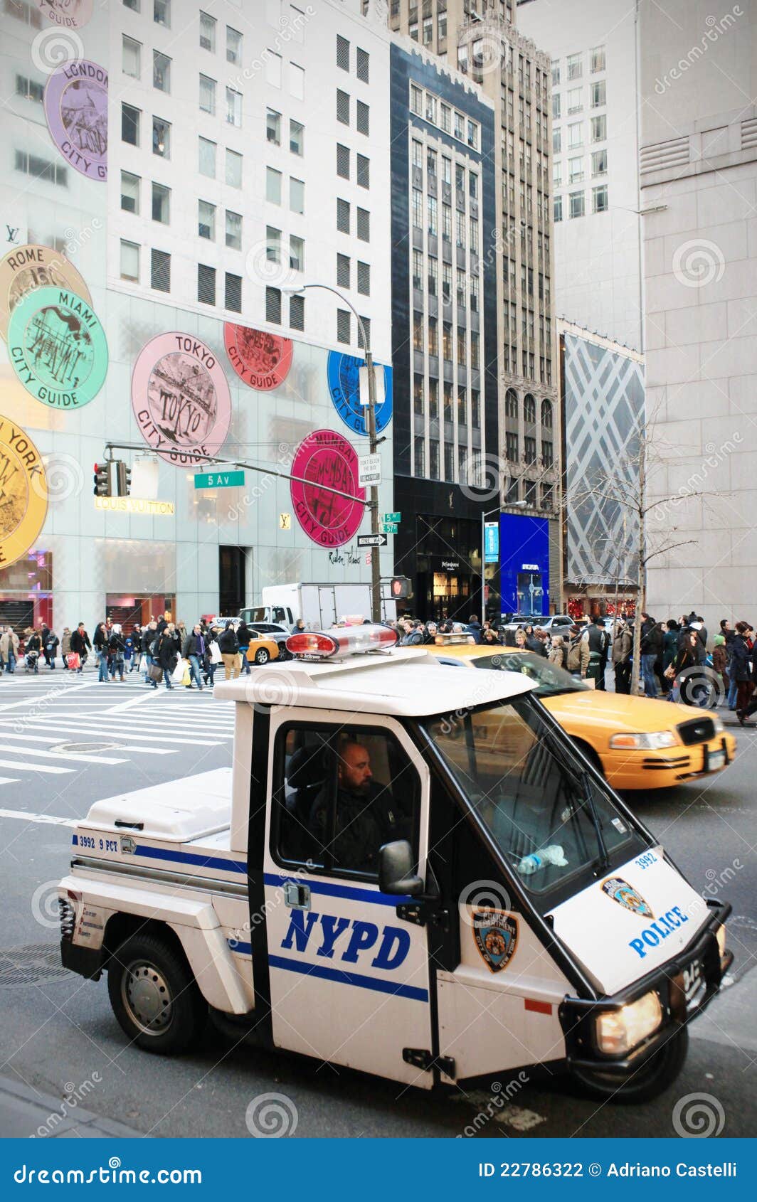 NYPD editorial photography. Image of times, landmark - 22786322