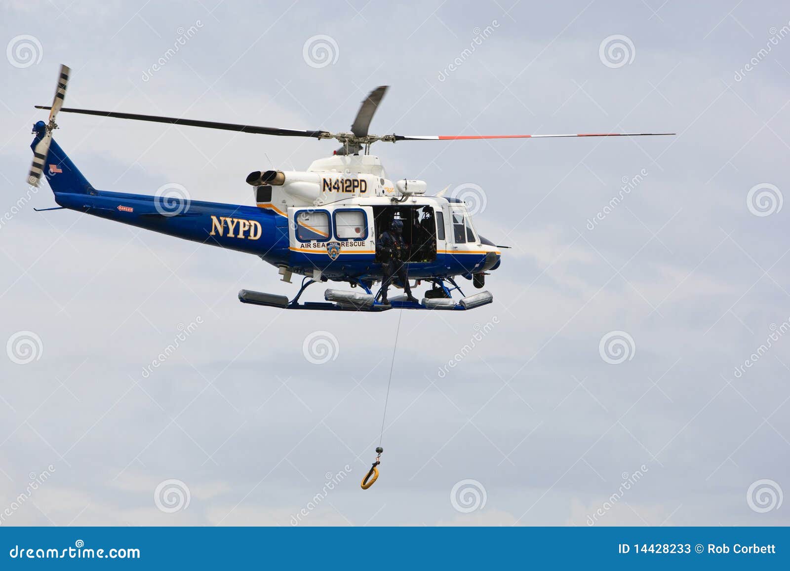 Helicopter Hoist Rescue Stock Photo | CartoonDealer.com #63648240