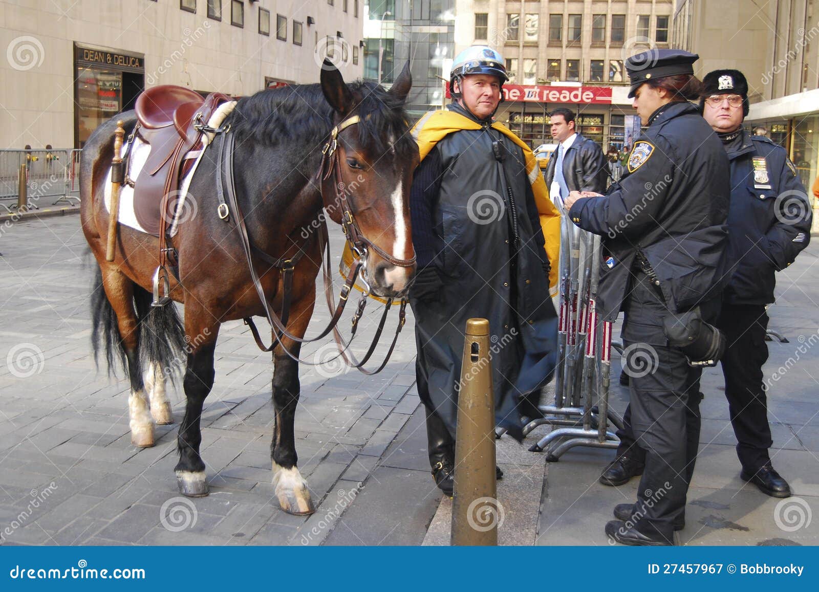 NYPD Mounted Division editorial photography. Image of cowboy - 27457967