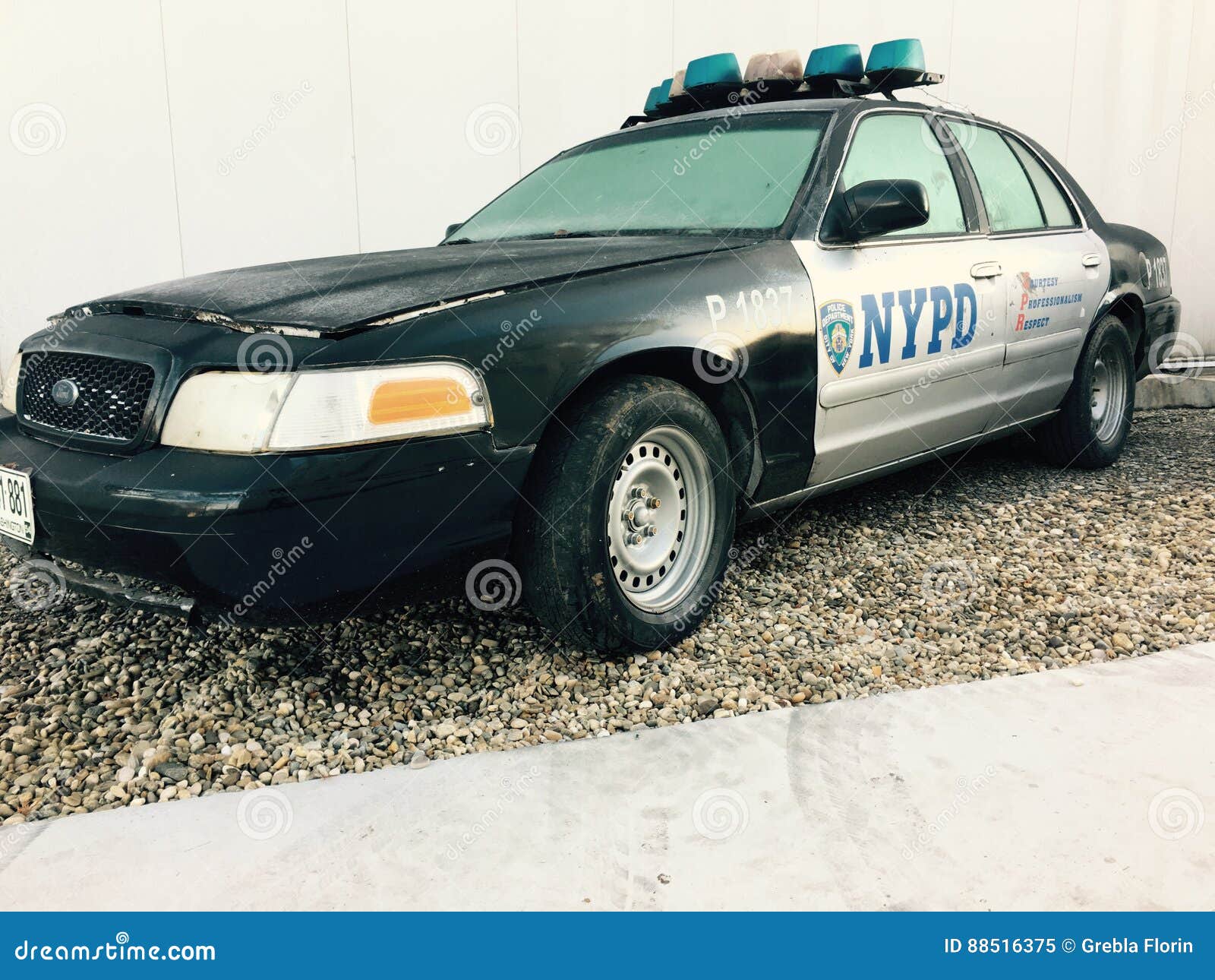 NYPD vintage car editorial image. Image of vintage, police - 88516375