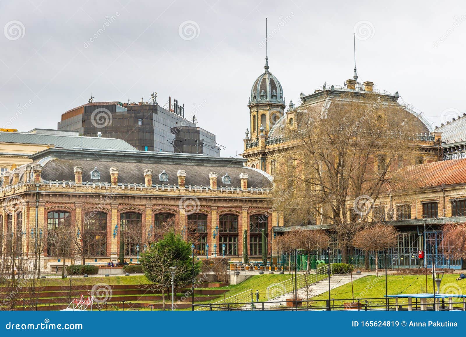 Nyugati Train Station in Budapest, Hungary Editorial Stock Image ...