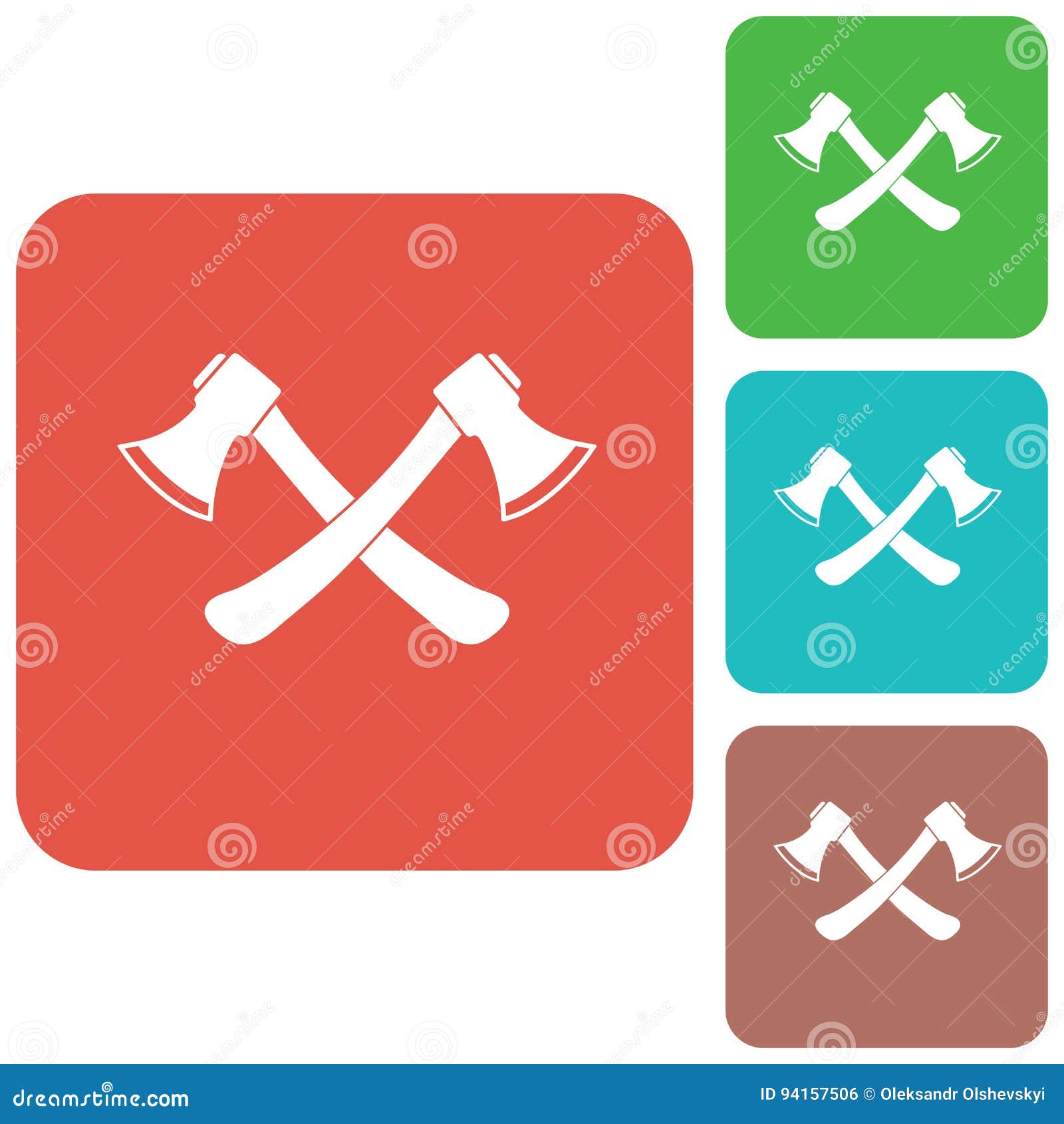 O ícone Do Machado Símbolo Do Machado Ilustração do Vetor - Ilustração ...