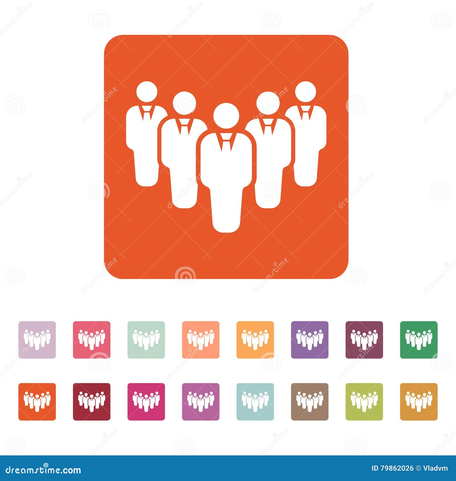 O ícone Dos Trabalhos De Equipa Símbolo Do Líder E Do Chefe Liso ...