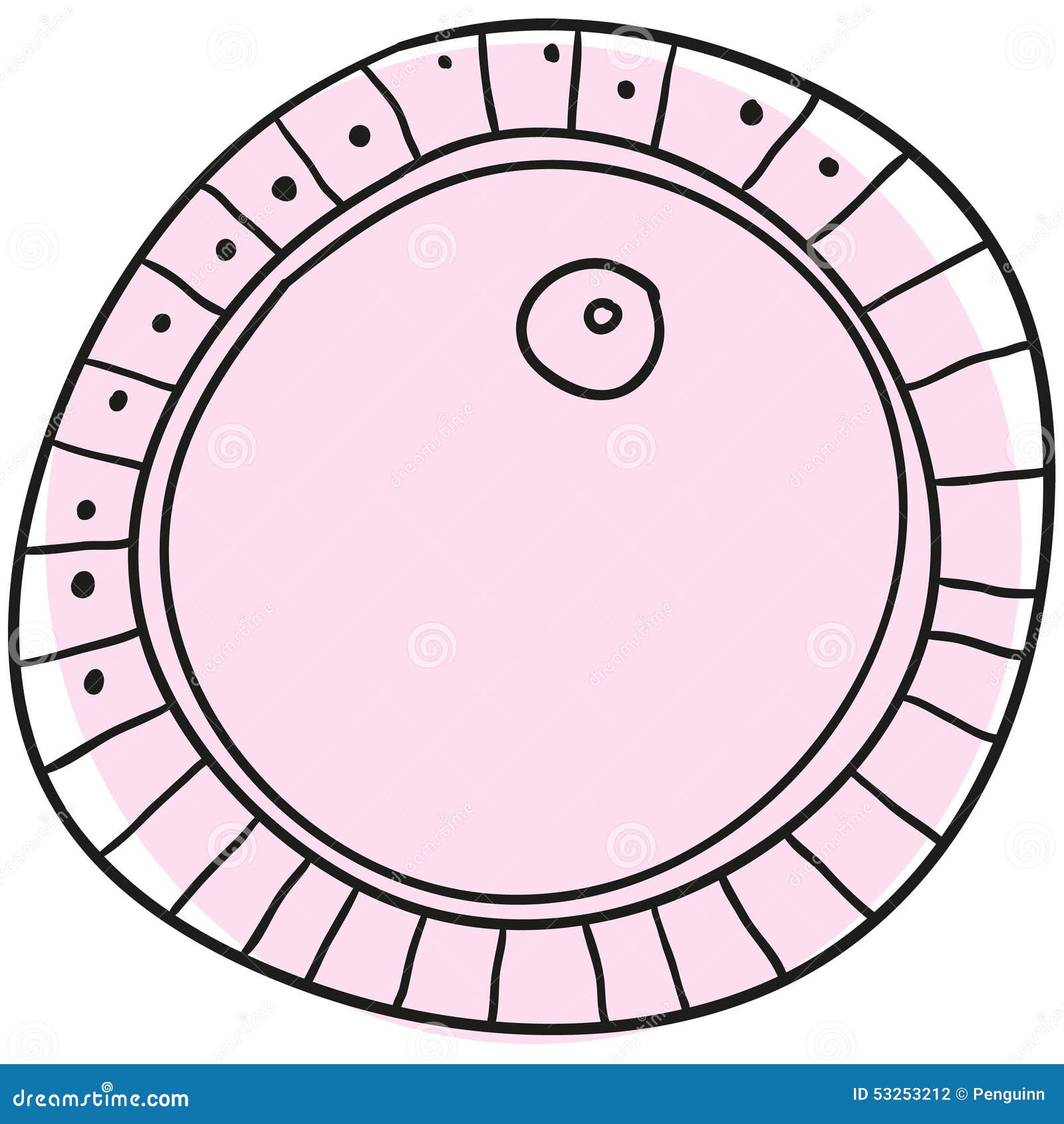 O óvulo ilustração do vetor. Ilustração de zigoto, desenho - 53253212