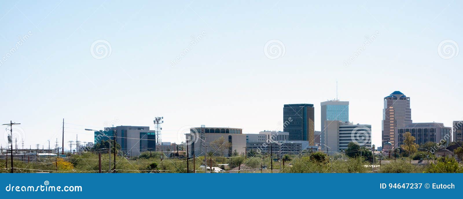 O Arizona Major a Cidade De Tucson, Sudoeste Americano Imagem de Stock ...