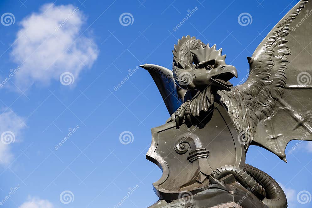 O basilisco imagem de stock. Imagem de cidade, marco - 59615311