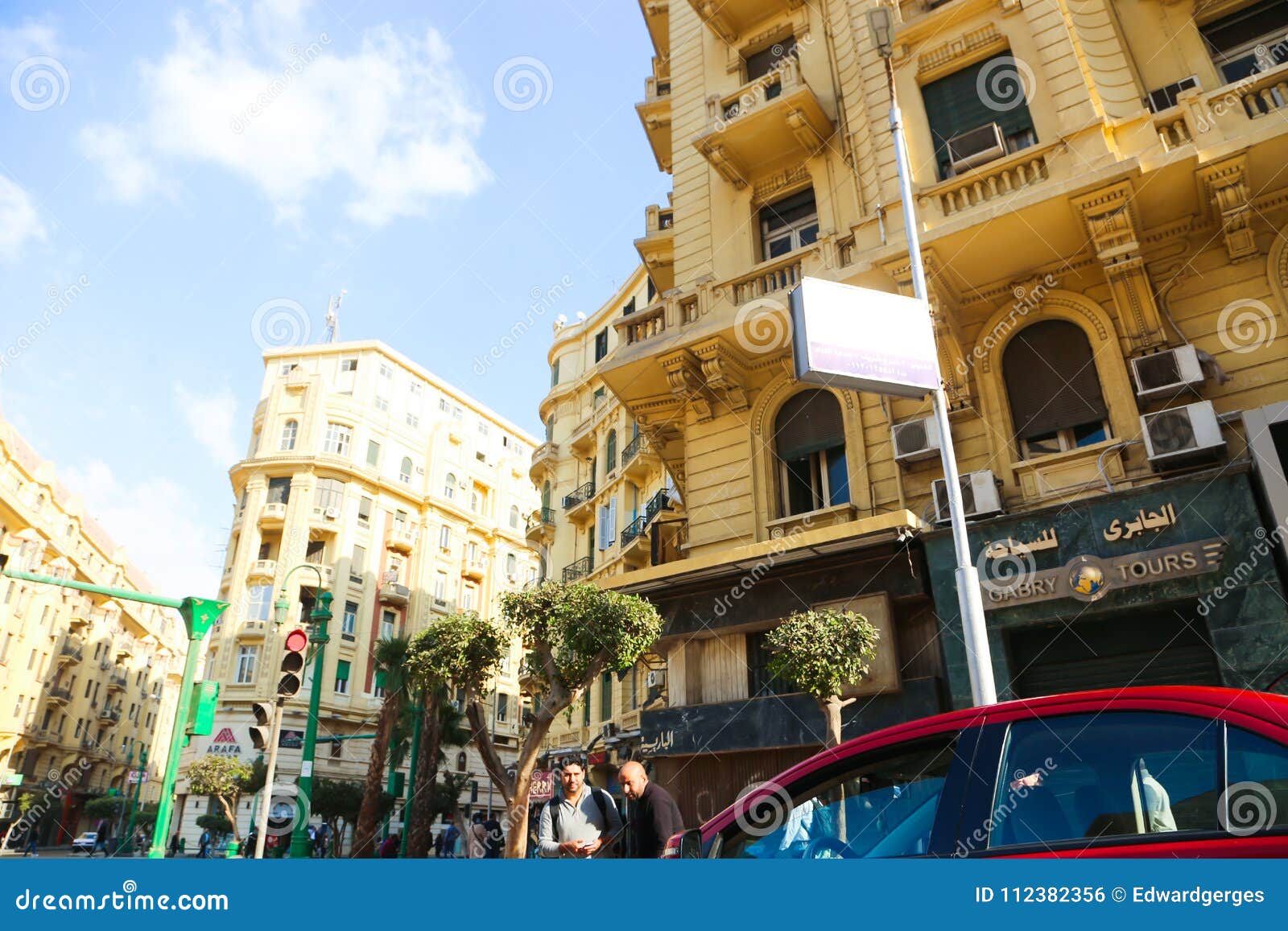 O Cairo do centro foto editorial. Imagem de urbano, cityscape - 112382356