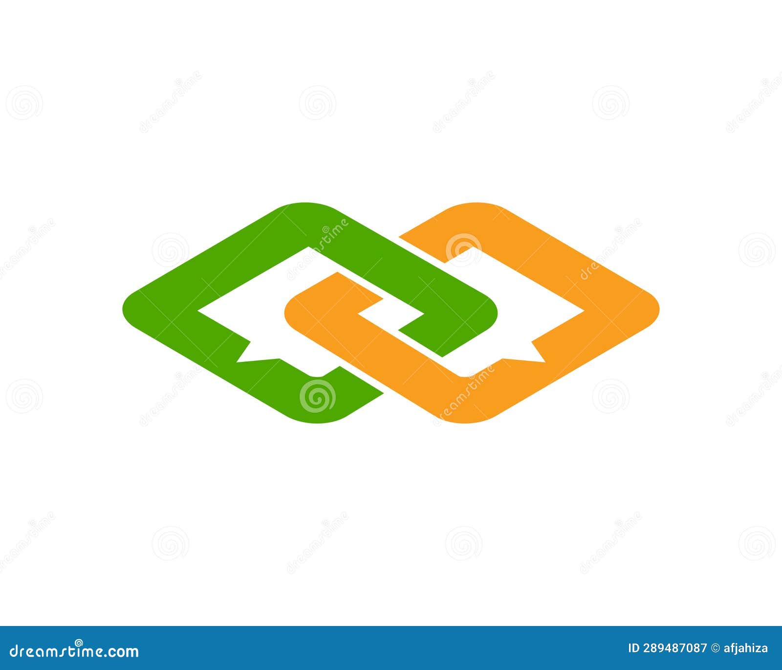 Square Chat Group Logo Icon Stock Illustration - Illustration of ...