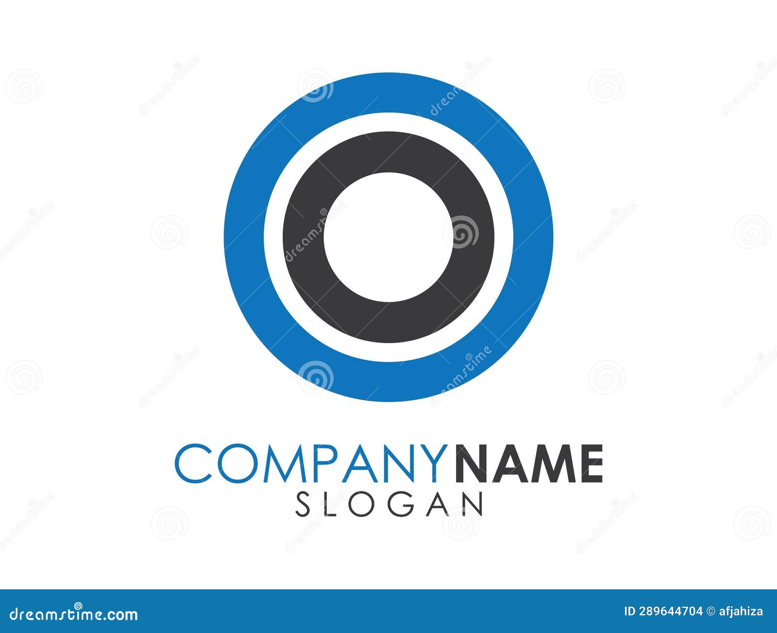 O circle font logo 1 stock vector. Illustration of number - 289644704