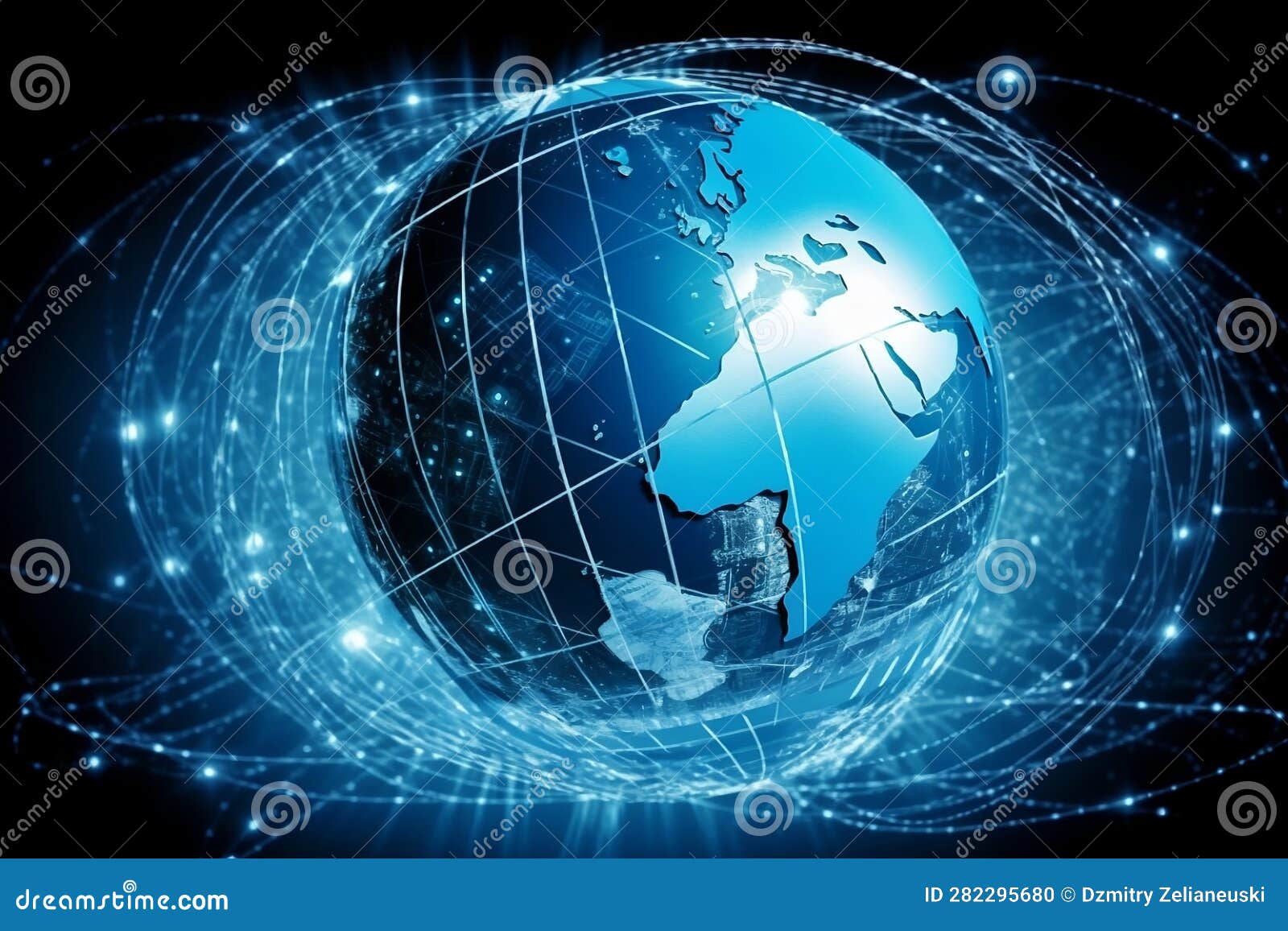 O Conceito De Internet Global E Acessibilidade. Ai Generativo ...