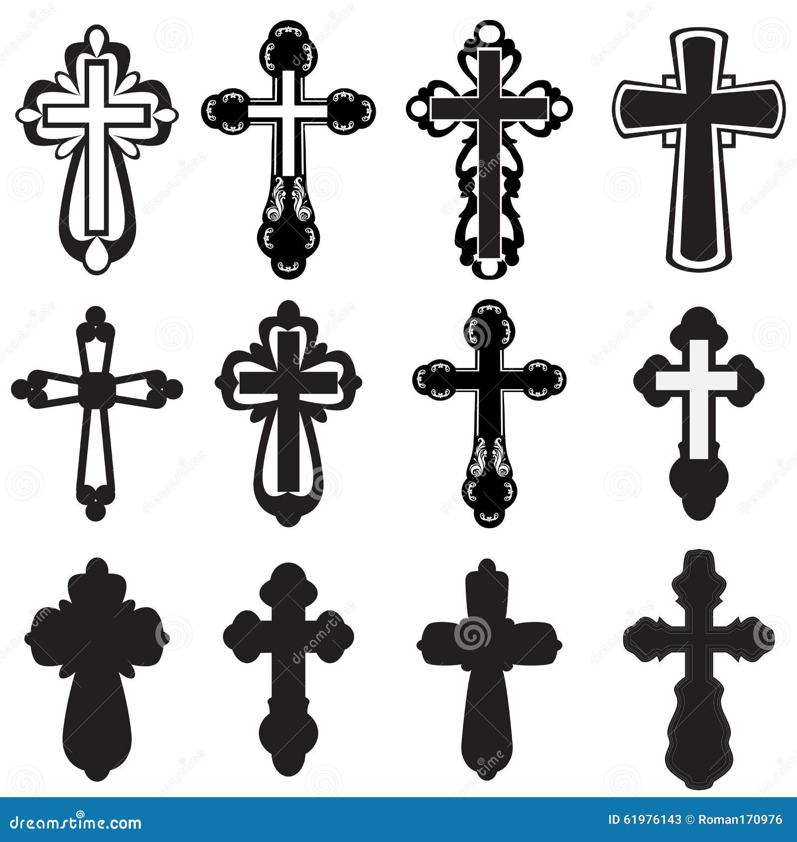 O credo ilustração do vetor. Ilustração de silhuetas - 61976143