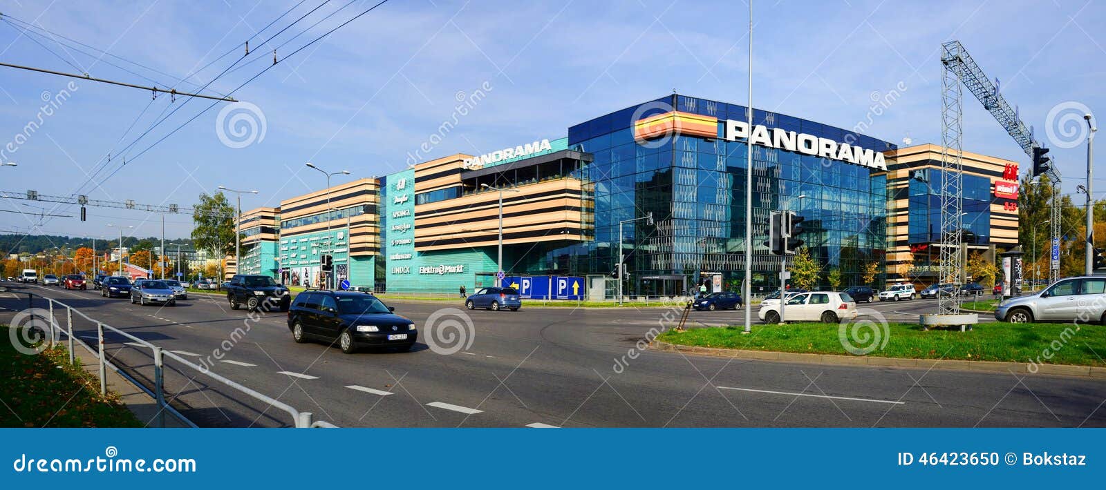 O Distrito De Zverynas Da Cidade De Vilnius E a Loja Do Panorama ...