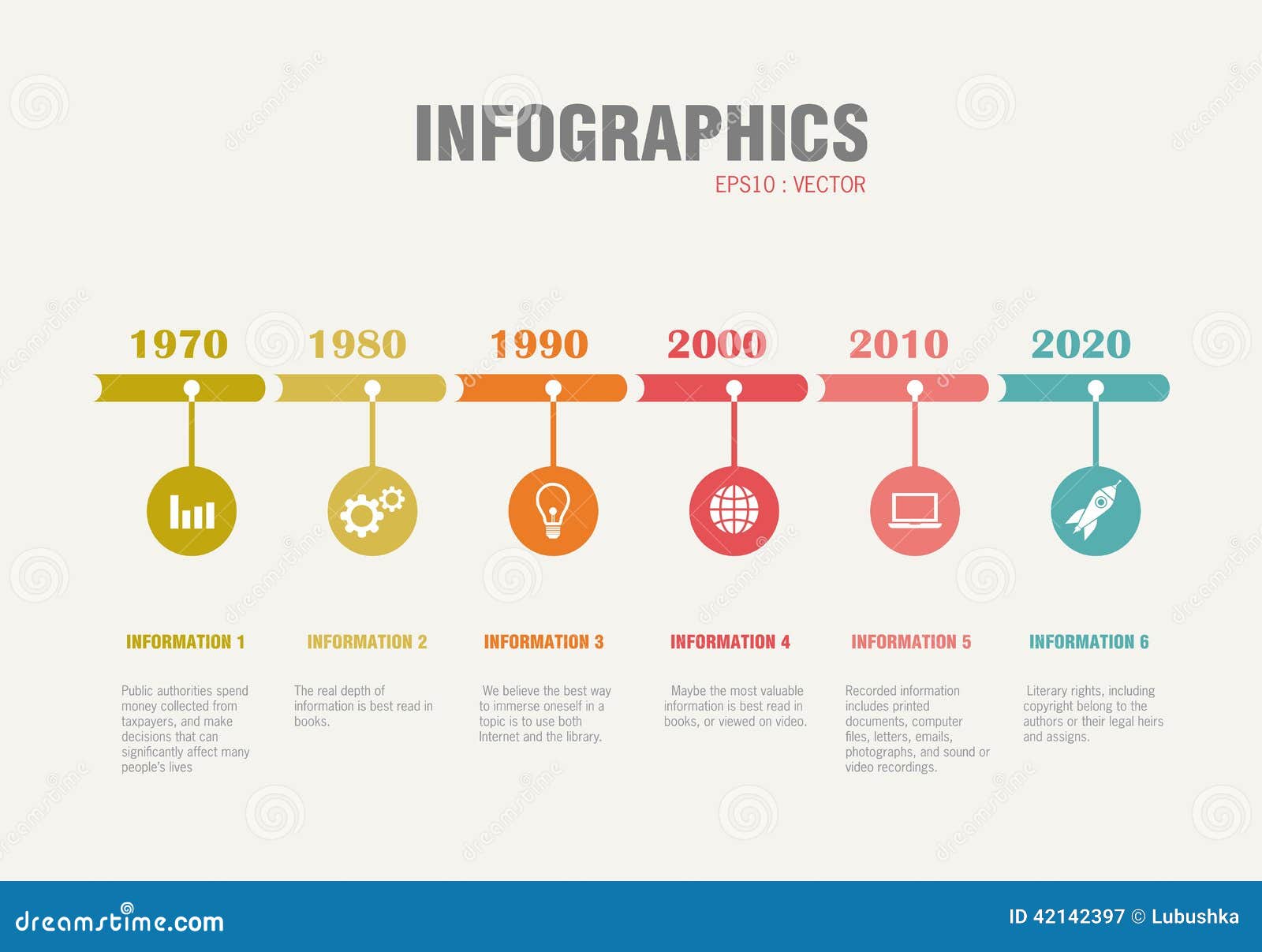 O Espaço Temporal De Infographic Ilustração do Vetor - Ilustração de ...