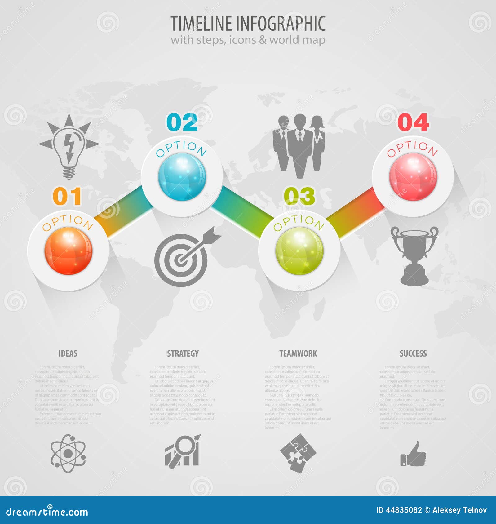 O Espaço Temporal Infographic Ilustração do Vetor - Ilustração de ...